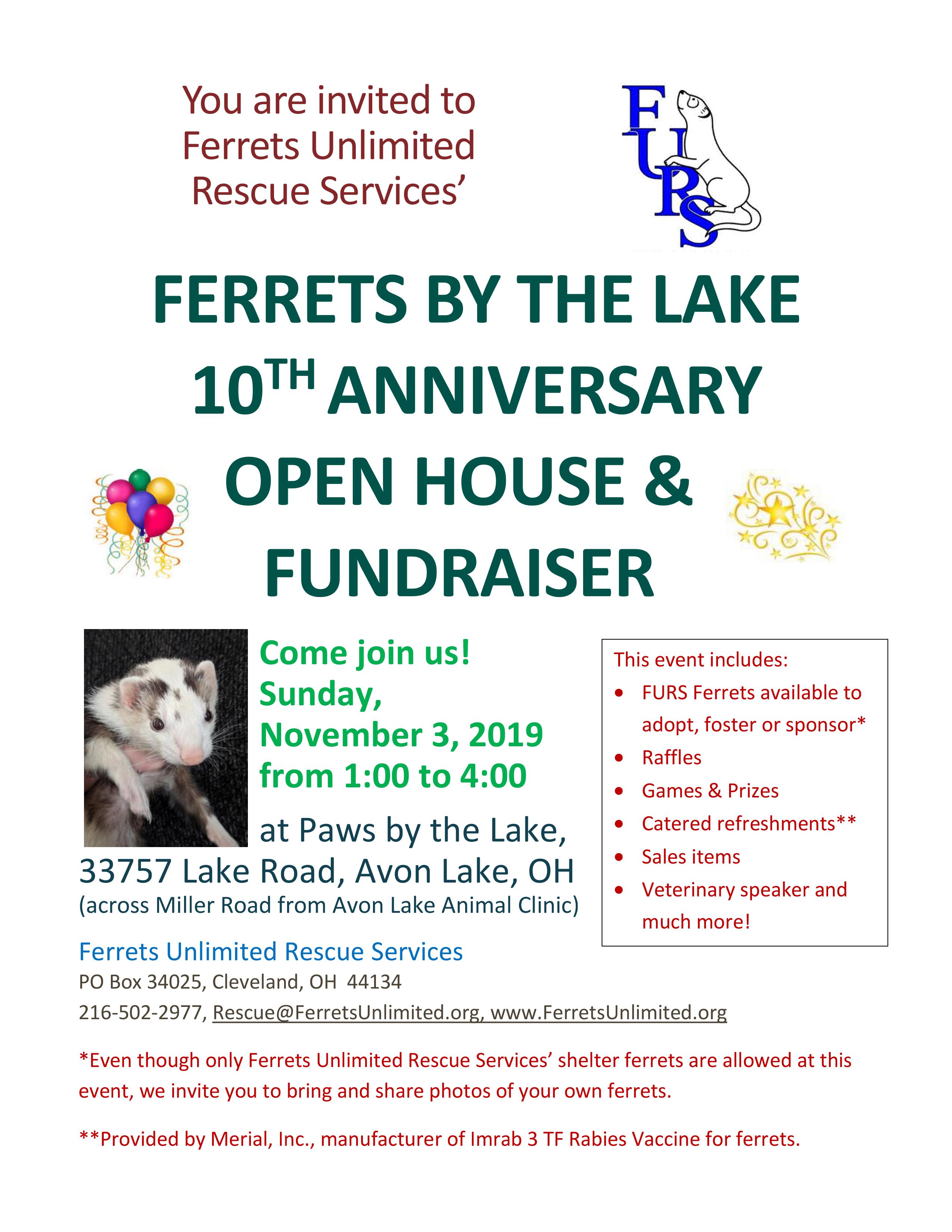 Ferrets Unlimited Rescue Services - Cleveland, Ohio
